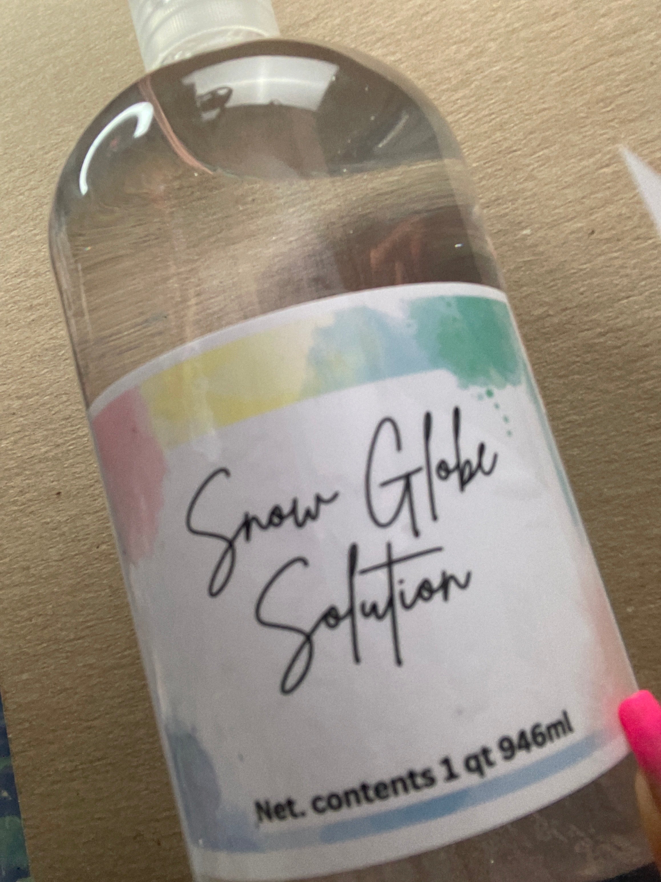 Snow globe solution – Candys Spa Collection LLC